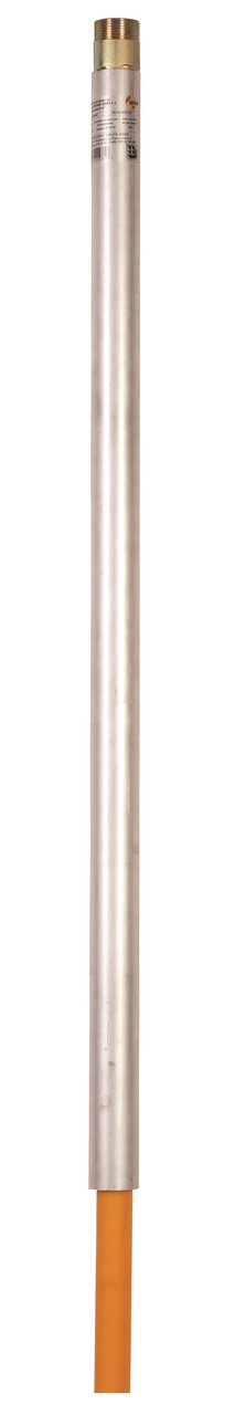 PE connection column, PE32 x male thread 1", L=1500 Thread \ DN25 ...