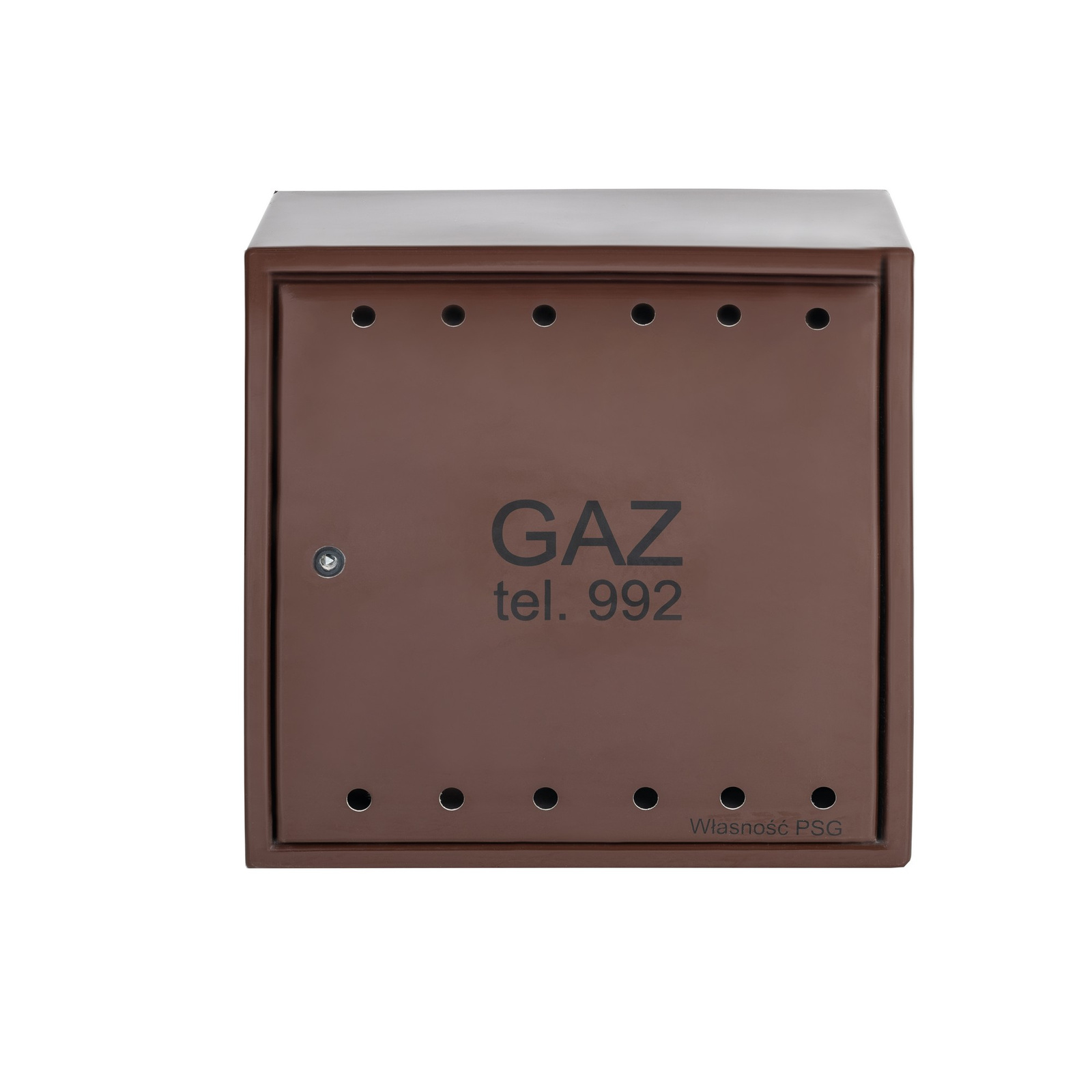 Gas pressure reducing and measuring point (MRS) in laminate cabinet ...