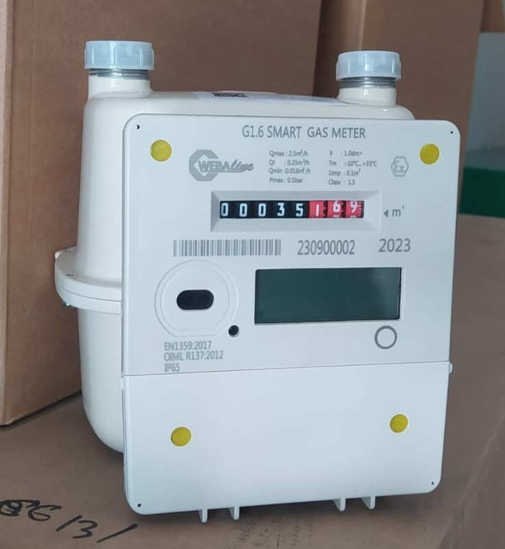 Webaline Diaphragm Smart Gas Meter G1.6 | Offer \ Gas measurement \ Gas meters Instalasi Gas ...